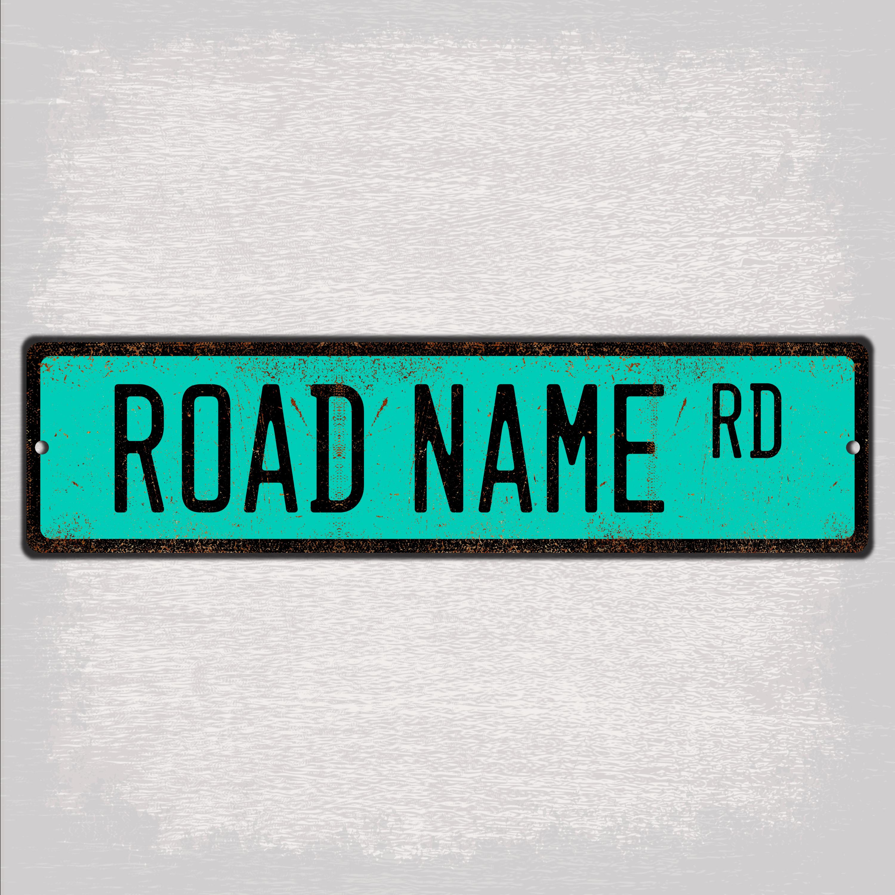 Custom Road Signs, Personalized Road Sign, Custom Metal Street Signs ...