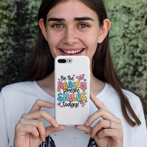 Be the Reason Someone Smiles Today PNG, Mental Health, ADHD Positive ...