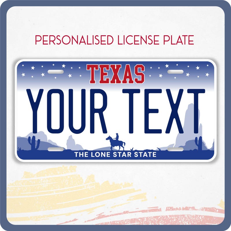 License Plate Star - Etsy
