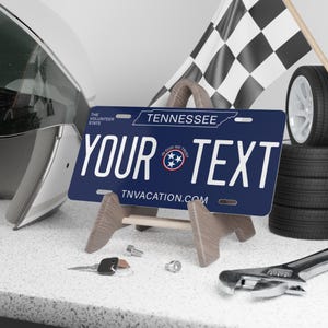 TENNESSEE License Custom Plate for Car, Truck, Motorcycle and Bicycle ...
