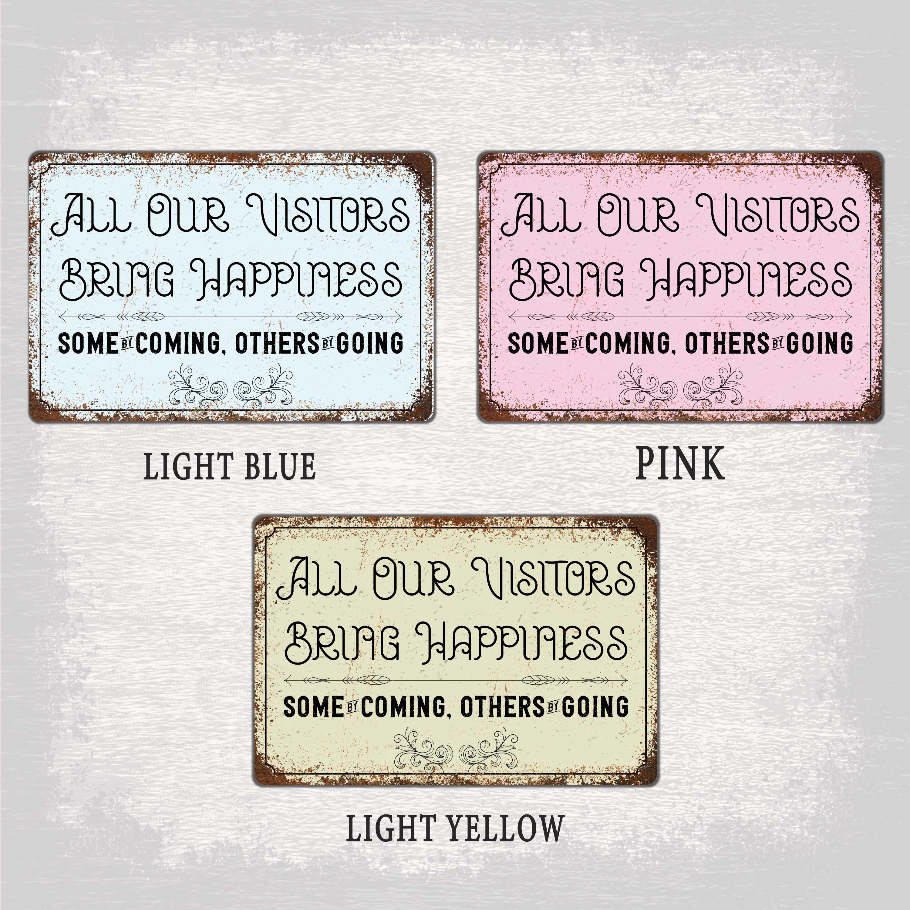 Funny Welcome Sign, Welcome Sign for Front Door, Rustic Guests Welcome ...