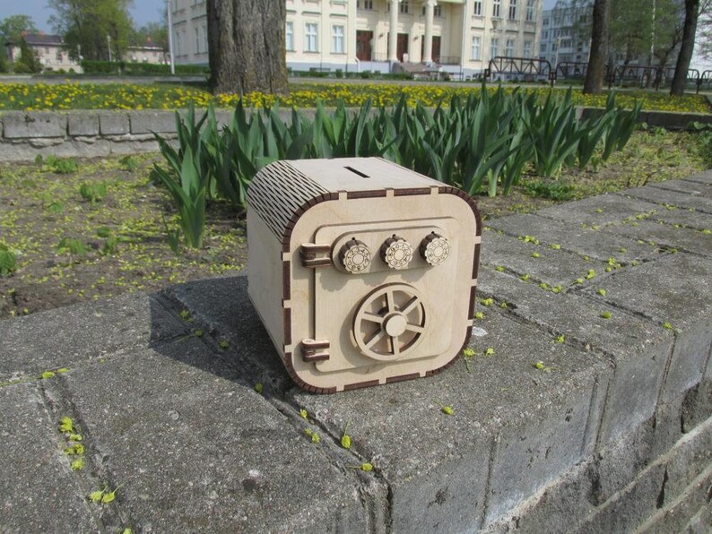 Box Safe Laser Cut Files Svg Files Glowforge Laser Cnc Cut Svg Dxf Pdf ...