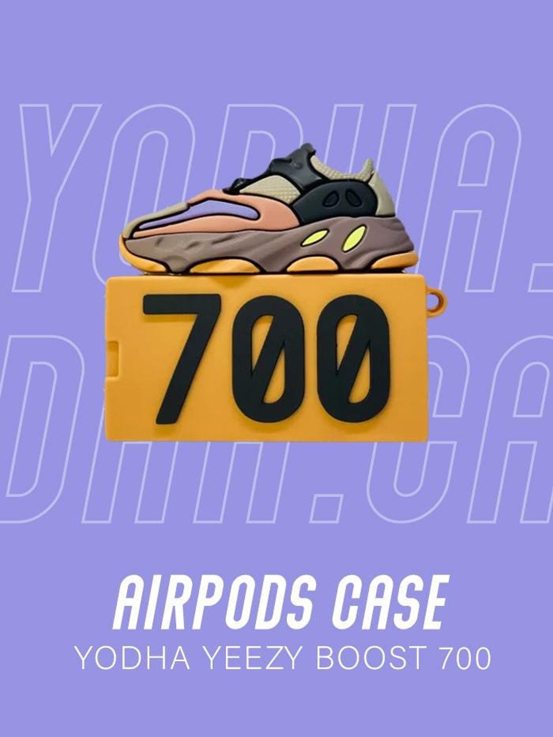 Shoe Box Design Sneaker Inspired Custom Air Pods Case YEEZY 700 - Etsy