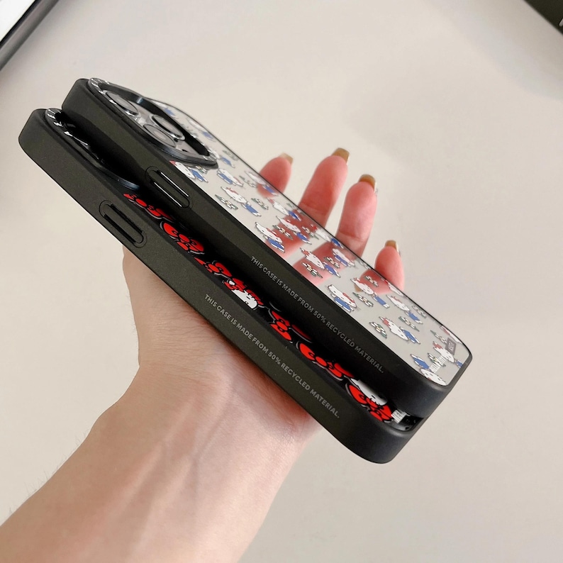 MINISO Chiikawa Cute Hamster Mirror Phone Case With Magsafe for iPhone ...