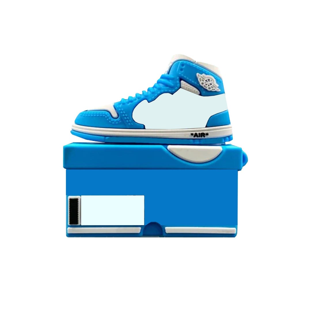 Shoe Box Design Sneaker Inspired Custom Air Pods Case Blue - Etsy UK