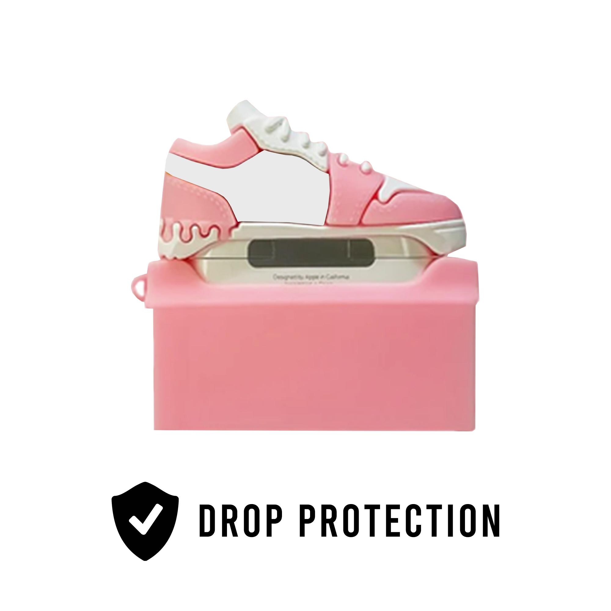Shoe Box Design Sneaker Inspired Custom Air Pods Case Pink Ice Cream - Etsy