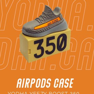 Shoe Box Design Sneaker Inspired Custom Air Pods Case YEEZY GREY 350 - Etsy