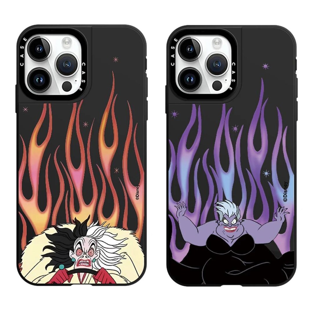 Disney Villain Witch Witch Queen Flame Black Mirror Phone Case for ...