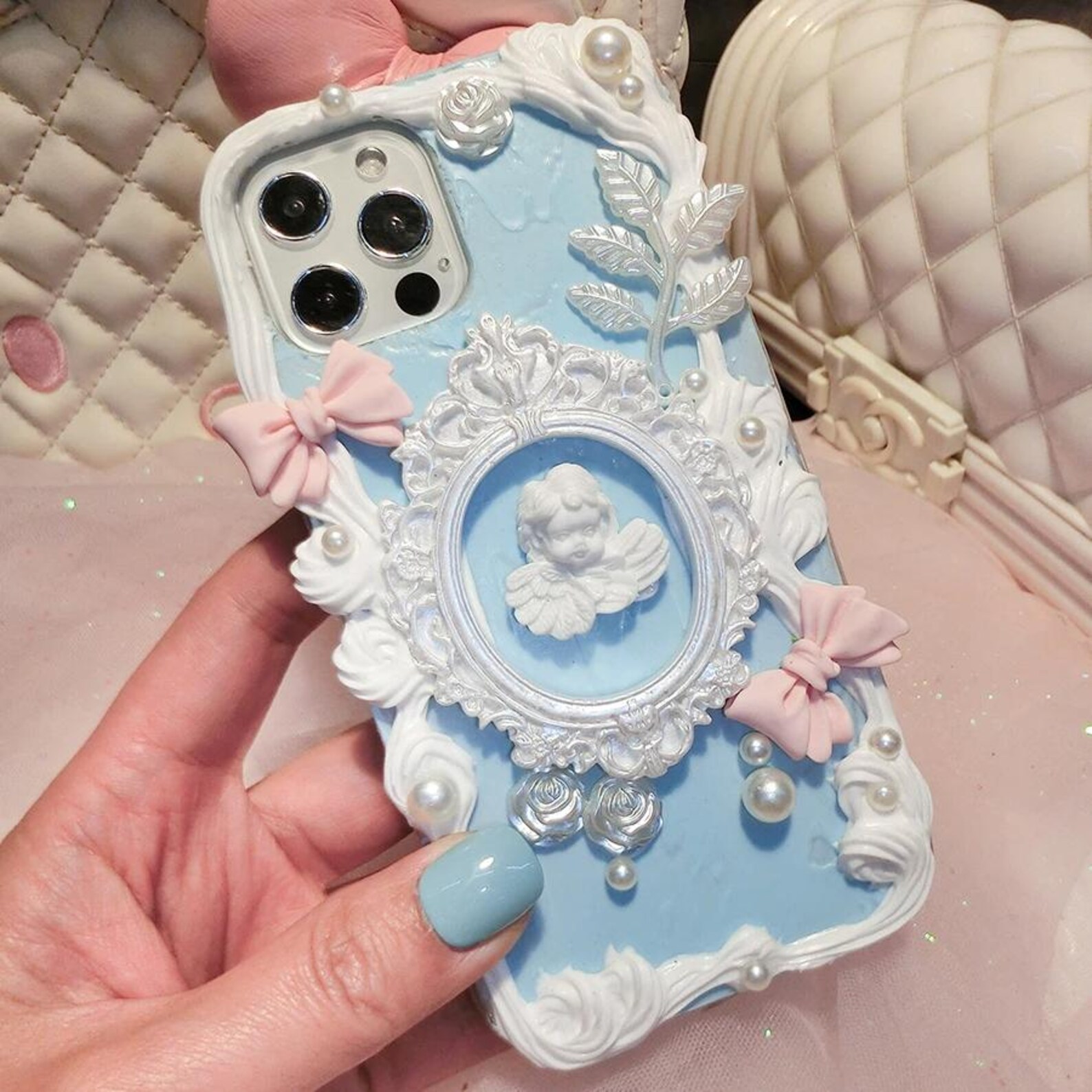 Custom 3D Cartoon iPhone 16 15 14 & Samsung S24 S23 S22 S21 ...