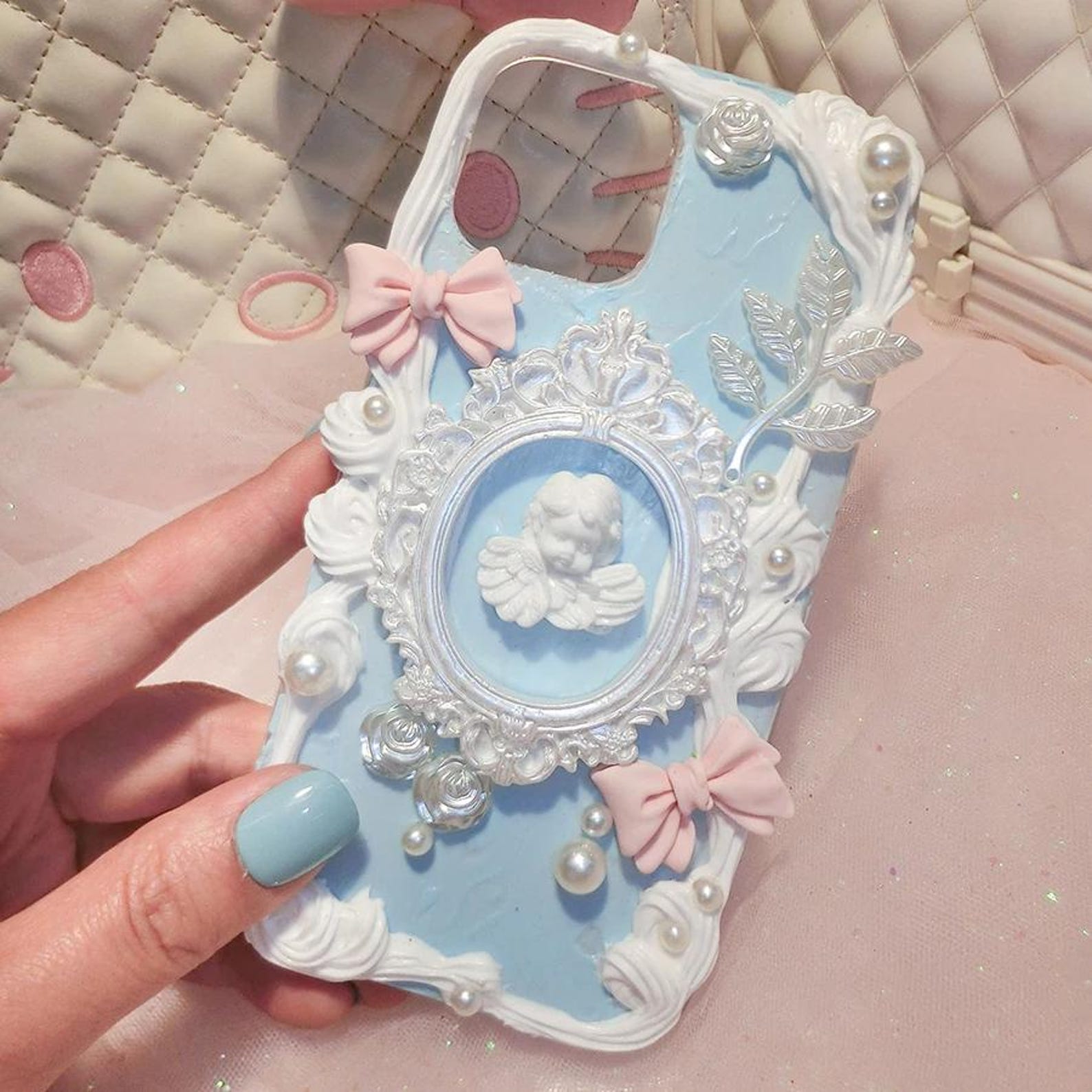Custom 3D Cartoon iPhone 16 15 14 & Samsung S24 S23 S22 S21 ...