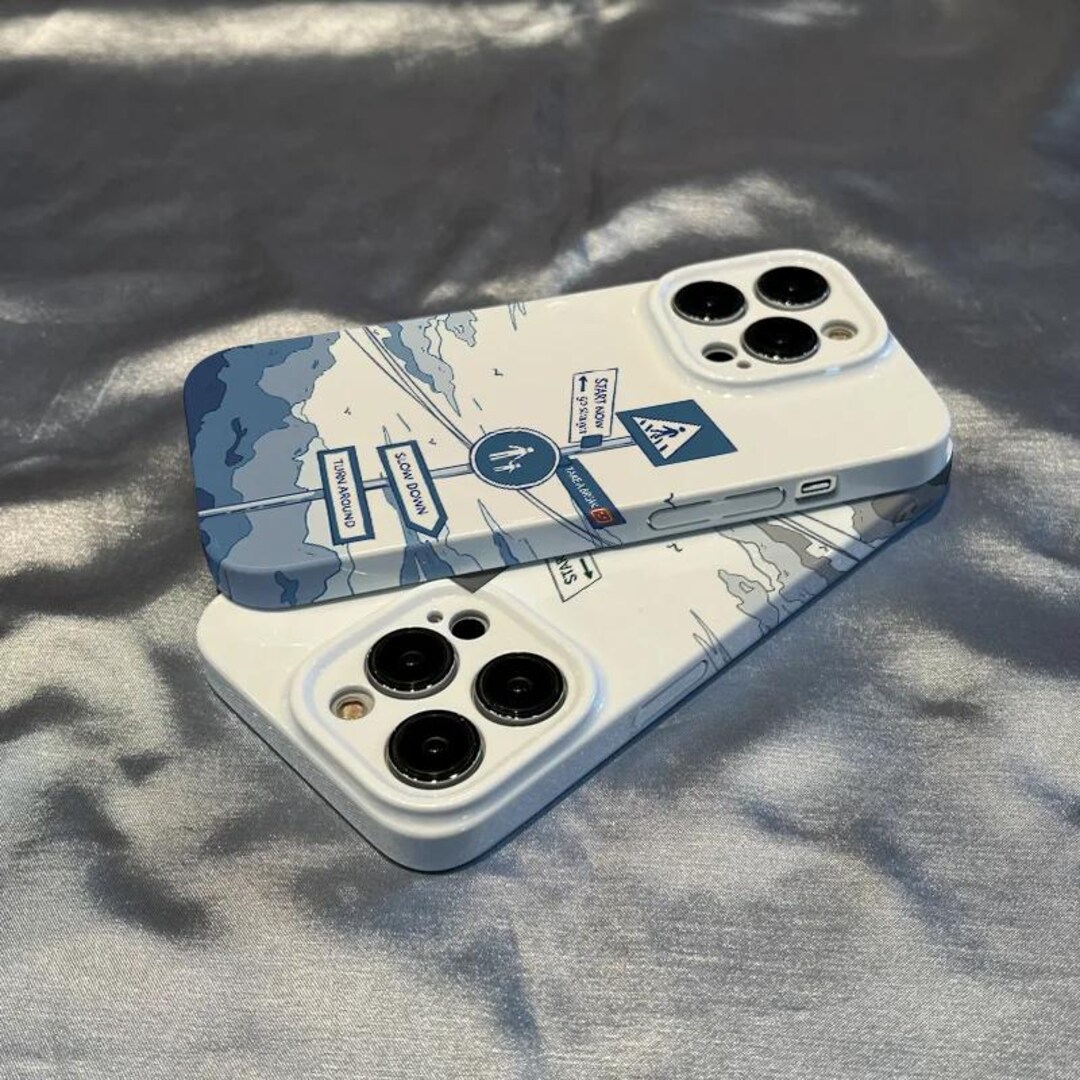 Cartoon Cute Road Sign Case for iPhone 14PRO MAX 13 13 PRO 13 Pro Max ...