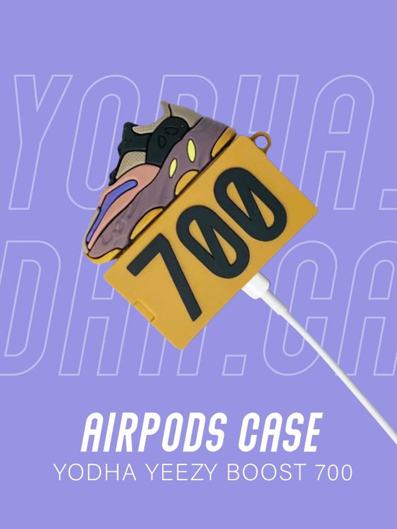 Shoe Box Design Sneaker Inspired Custom Air Pods Case YEEZY 700 - Etsy