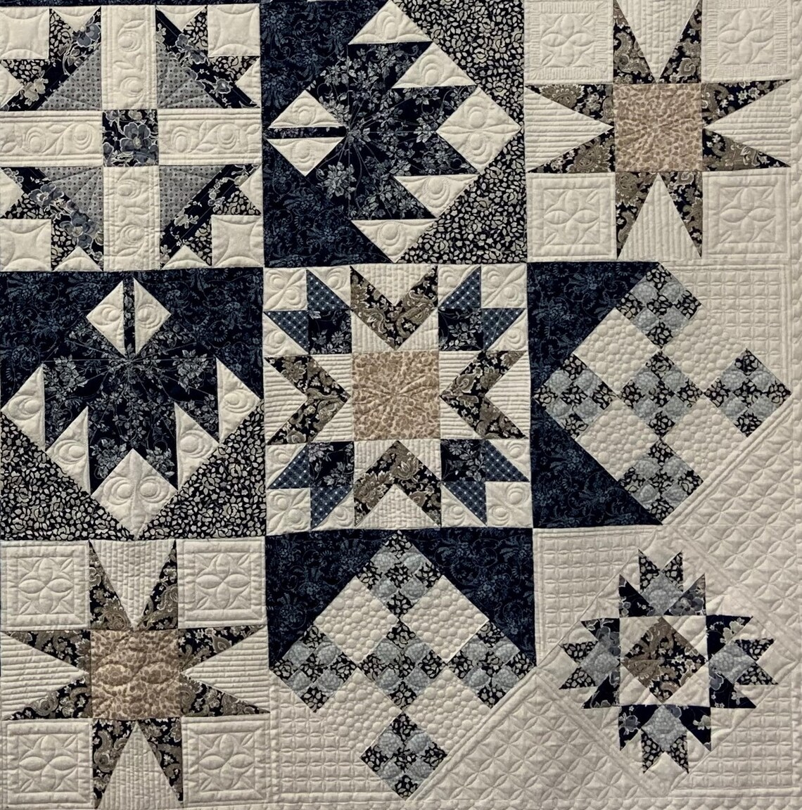 Blueberry Fields Quilting, Instant Digital PDF Pattern, Experienced ...