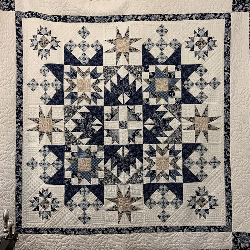 Blue London Quilt Kit - Etsy