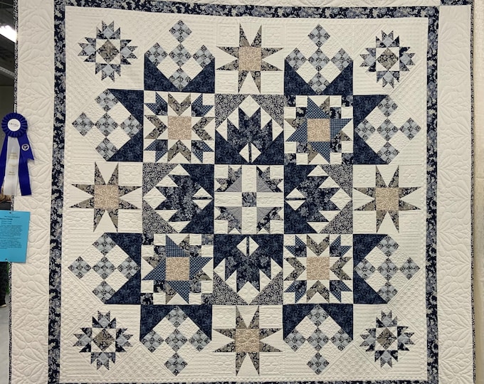 Blueberry Fields Quilting, Instant Digital PDF Pattern, Experienced ...