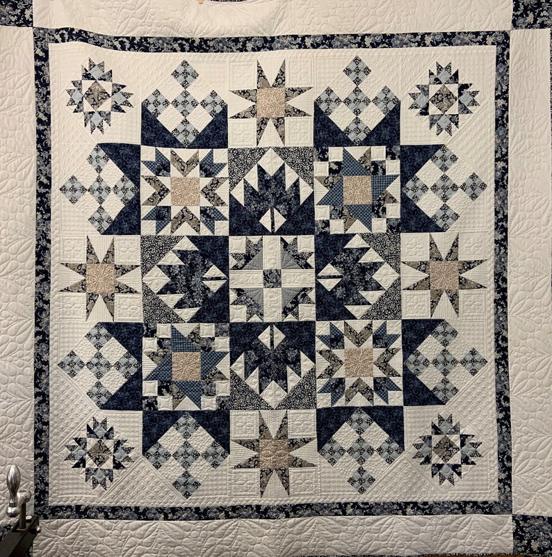 Blueberry Fields Quilting, Instant Digital PDF Pattern, Experienced ...