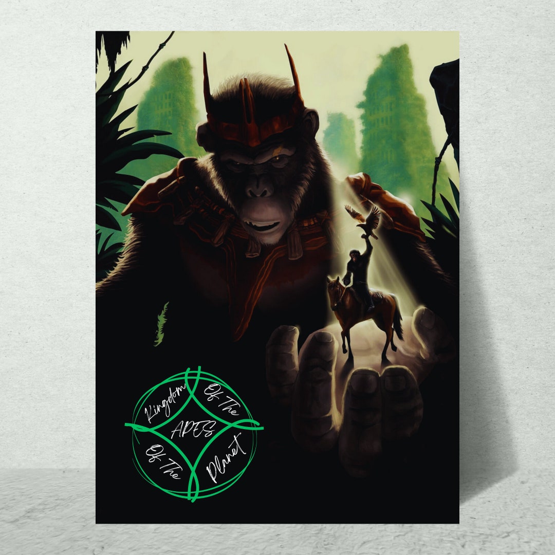 Kingdom of the Planet of the Apes Poster / the Planet of the Apes ...