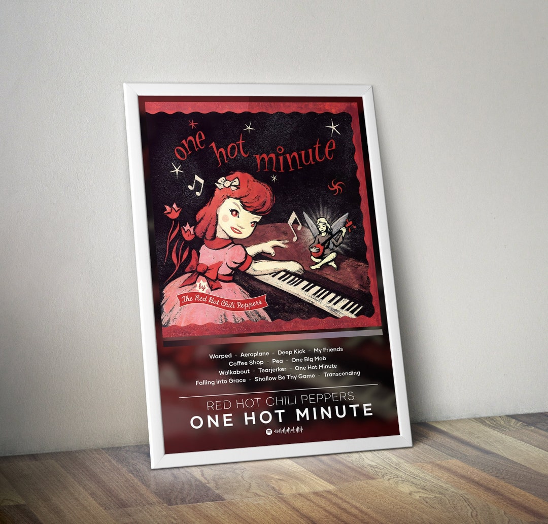 Red Hot Chili Peppers Poster One Hot Minute Poster Album Poster Print 4 ...