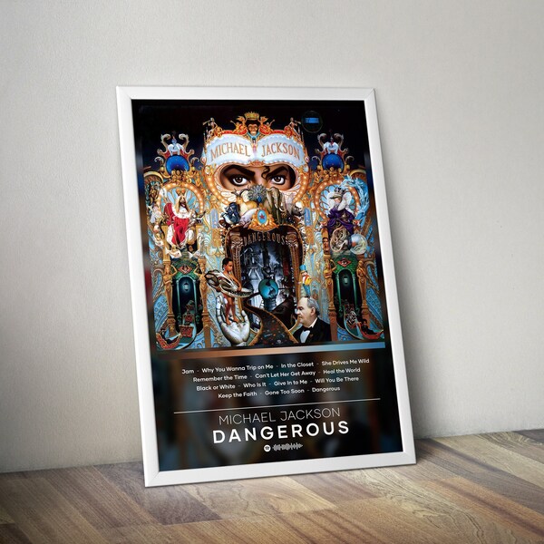 Michael Jackson Dangerous Album - Etsy