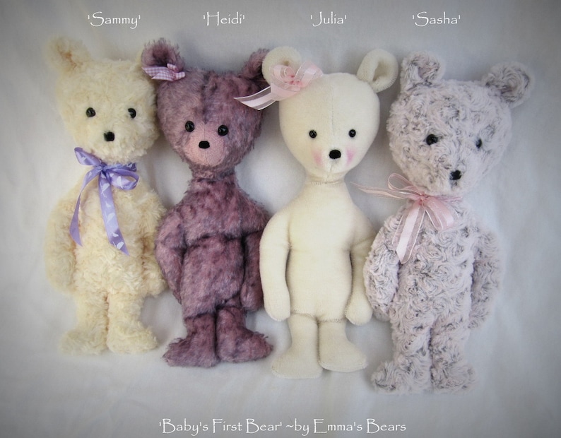 Baby's First Bear PATTERN by Emma's Bears - Etsy