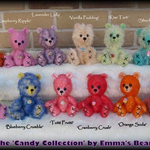 Candy Bear - Instant Download Epattern for EASY 6" Fully Jointed Artist ...