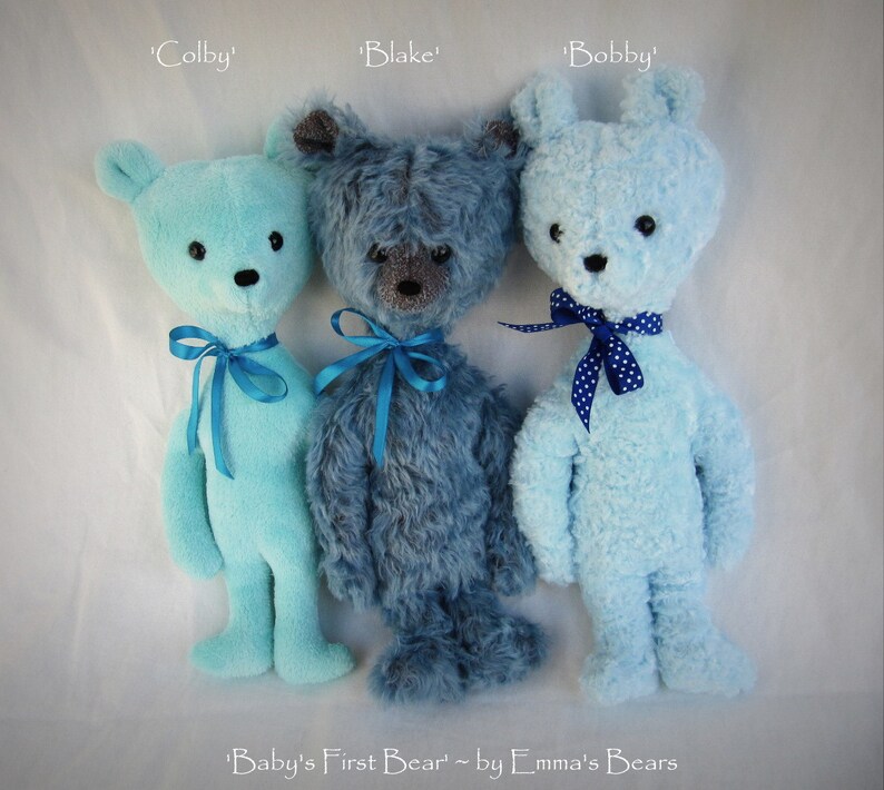 Baby's First Bear PATTERN by Emma's Bears - Etsy