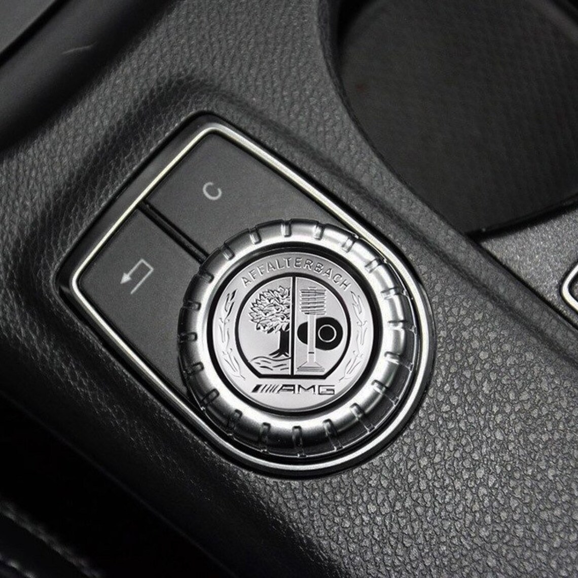 AMG Affalterbach Mercedes Benz Multimedia Sticker Emblem Logo 29 Mm 3D Alu - Etsy