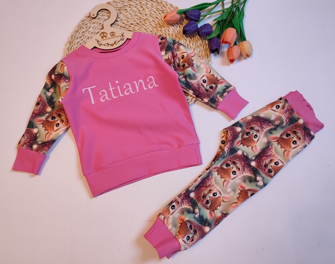 Personalized Clothing Personalized Child Cotton Sets Embroidered Kids ...