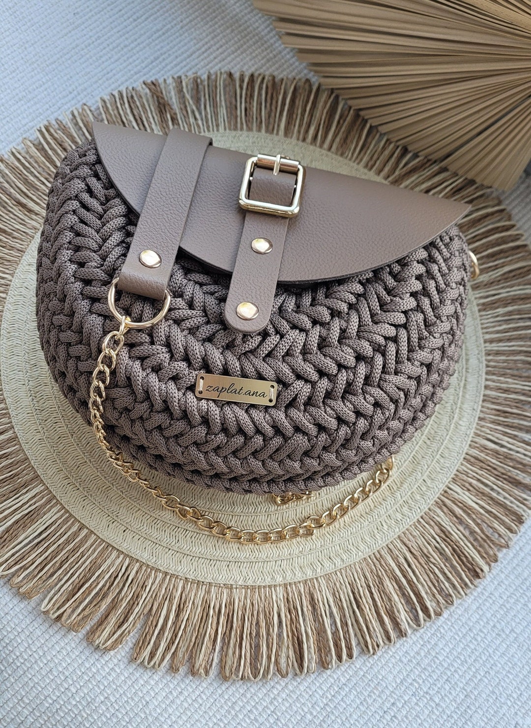 Handy Shoulder Bag With Leather Flap, Classic Purse for Women With ...