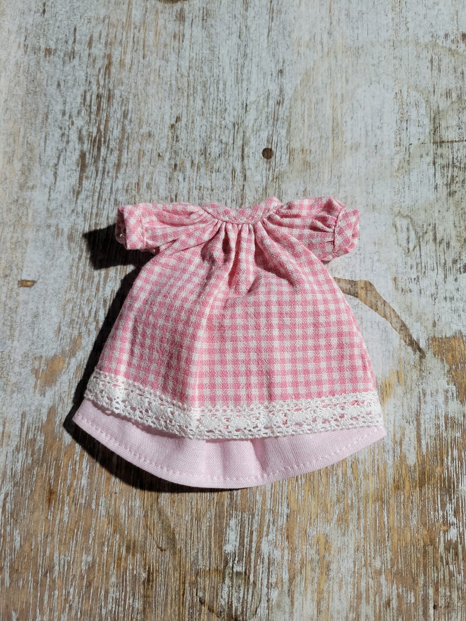 Doll Dress With Skirt for 6 Inch Dolls - Trinky Pinky Pockets - Minifee ...