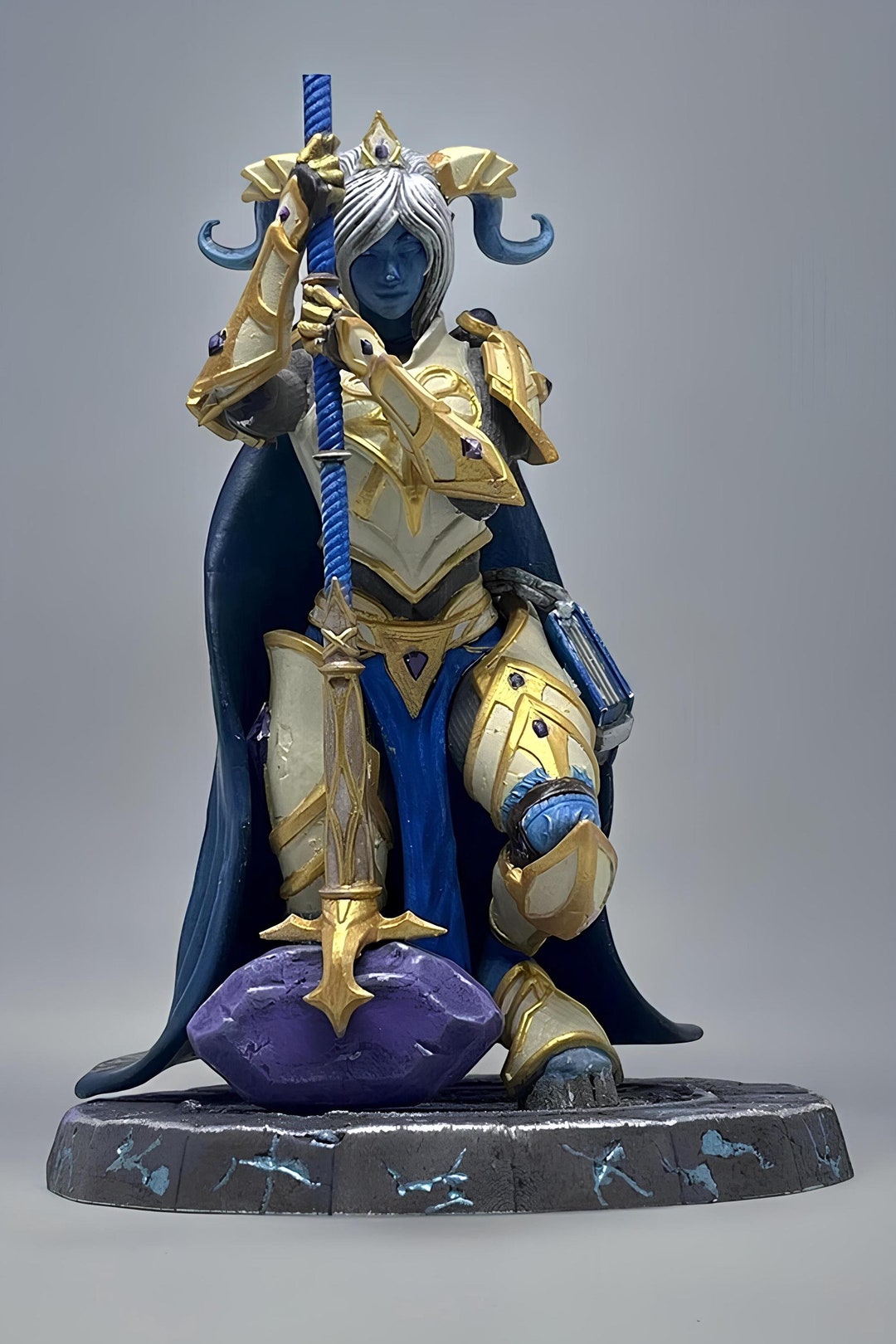 Yrel 3D Printed Figure Hand-painted World of Warcraft Miniature ...