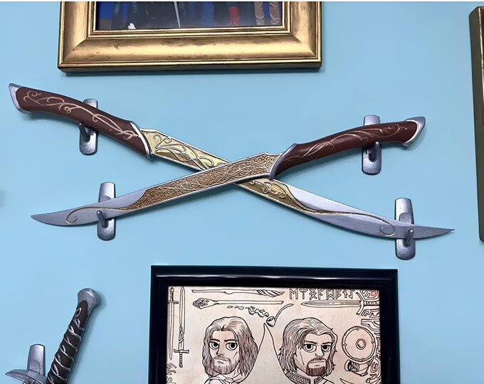 Legolas' Knife Dagger Replica Burned Wooden Toy Prop LOTR Lord of the ...