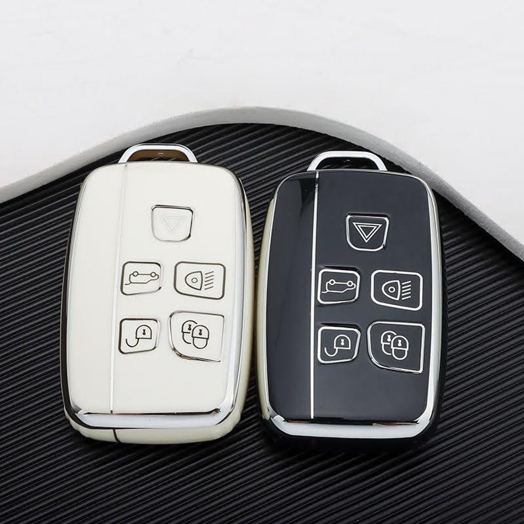 Laser Etched Key Fob Case Cover Protector for Land Rover Range Rover ...