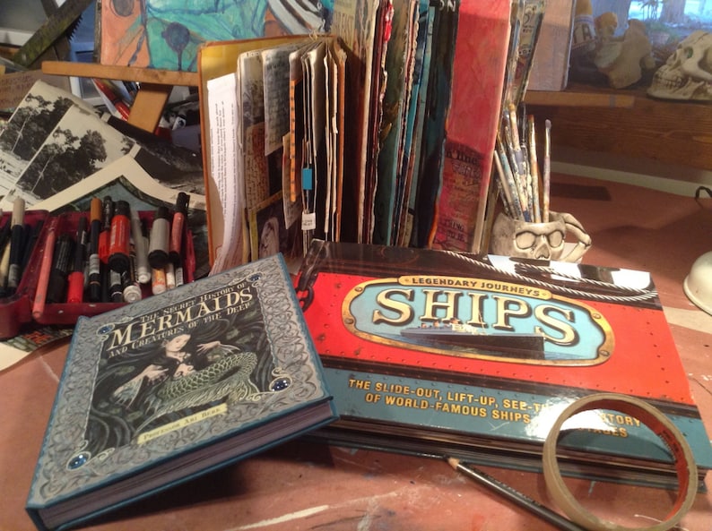 Raw Creation Visual Journaling Workbook by Juliana Coles - Etsy