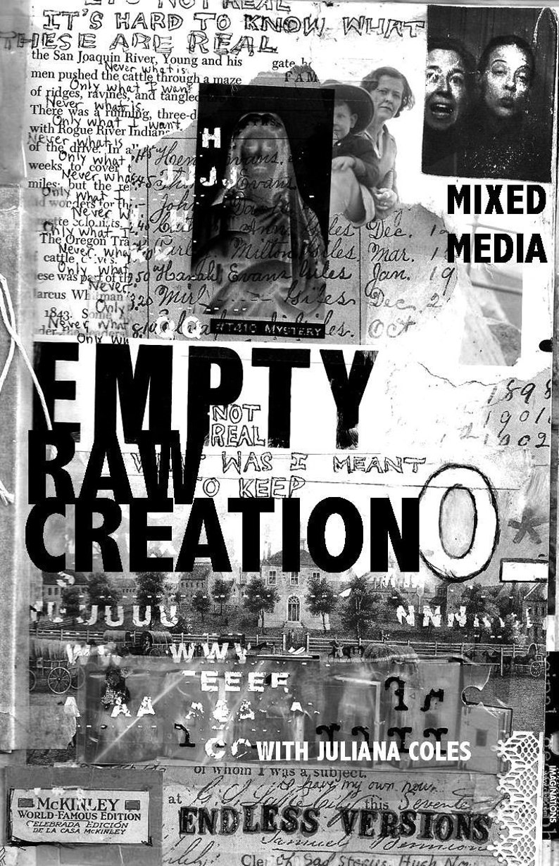 Raw Creation Visual Journaling Workbook by Juliana Coles - Etsy