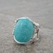 Sterling Silver Wire Wrapped Russian Amazonite Ring - Etsy