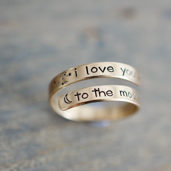 I Love You Ring - Etsy