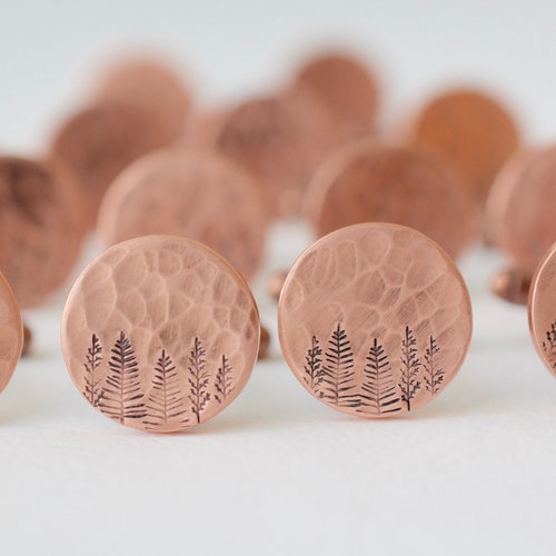 Forest Cufflinks Custom Tree Cuff Links Gift for Him - Etsy