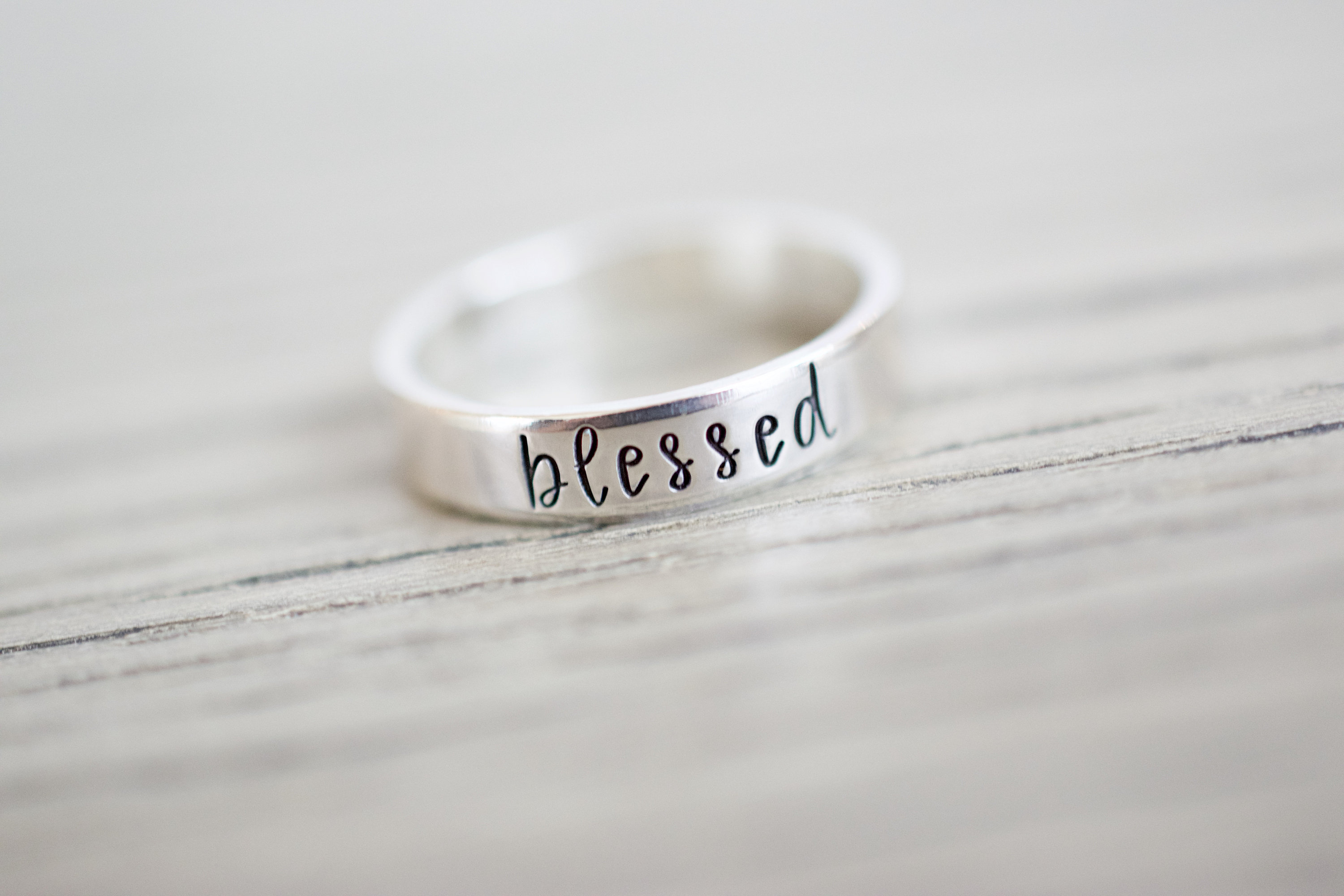 Blessed Ring Sterling Silver Ring Ring for Woman Gifts | Etsy