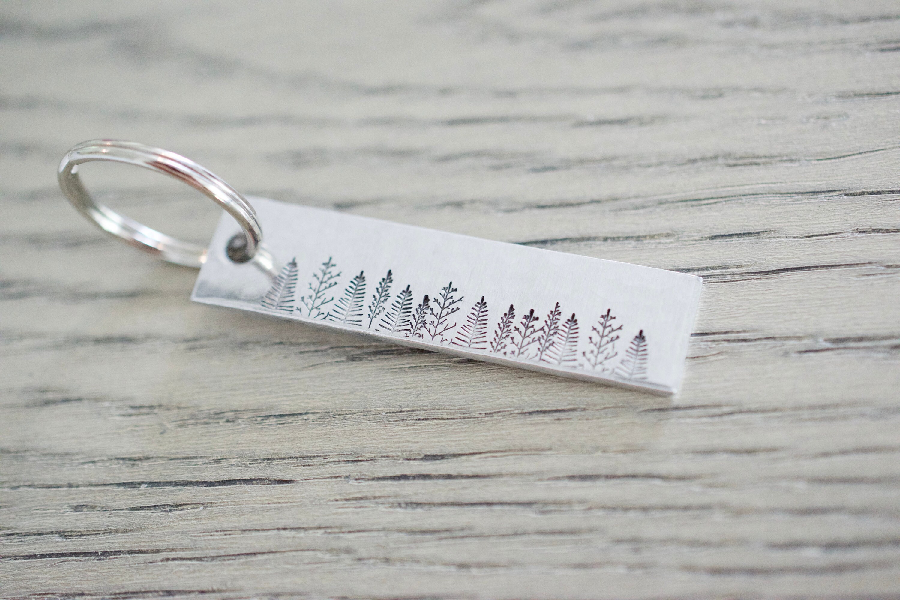 Forest Keychain Tree Keychain Personalized Gift - Etsy Canada