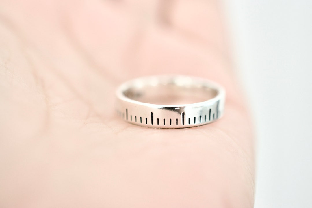 Ruler Ring Sterling Silver Ring Gifts for Her - Etsy
