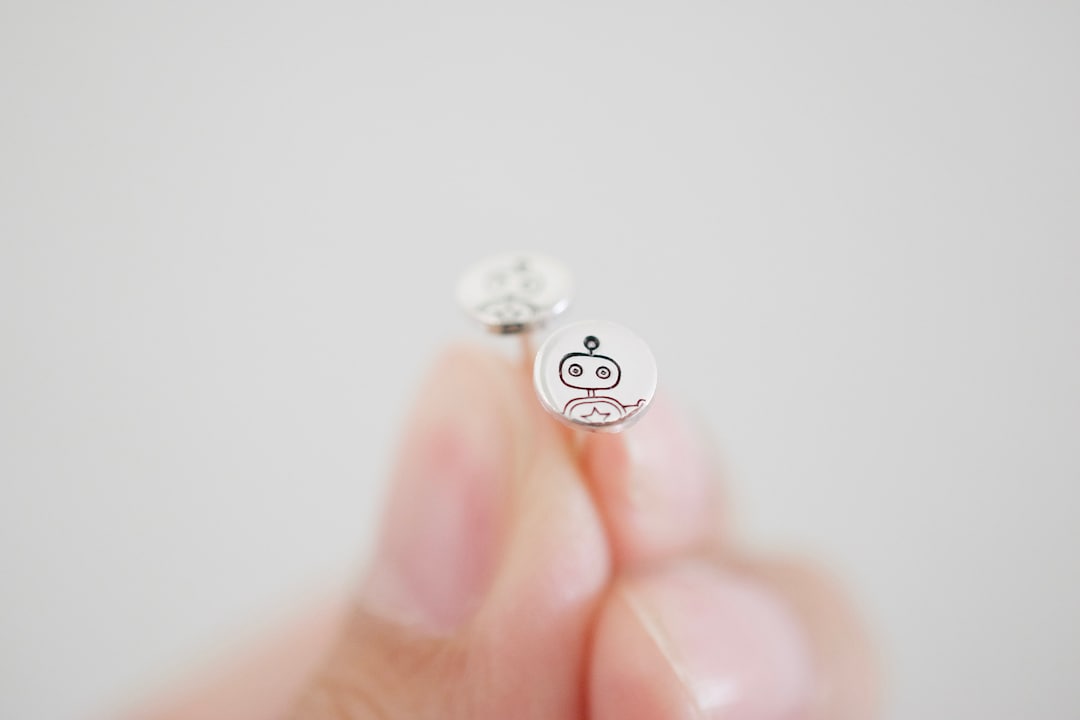 Robot Earrings - Sterling Robot Stud Earrings - Etsy