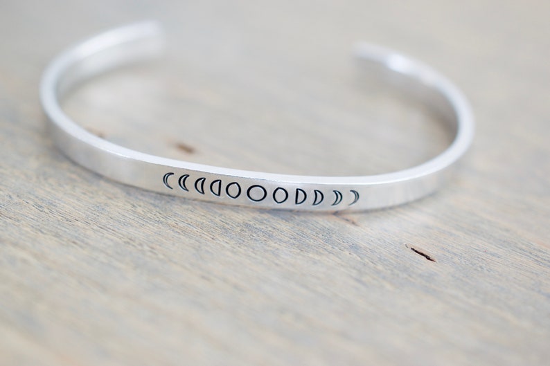 Moon Bracelet Custom Celestial Bracelet Astrology Jewelry - Etsy