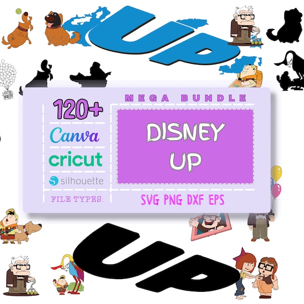 Pixar Svg Files - Etsy