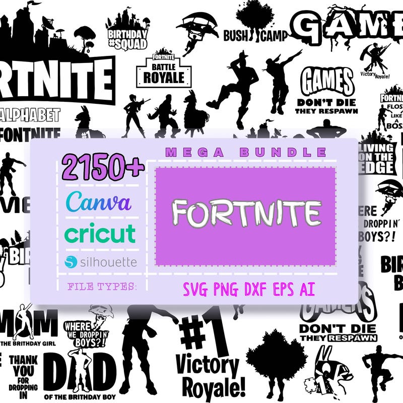 Fortnight Svg - Etsy