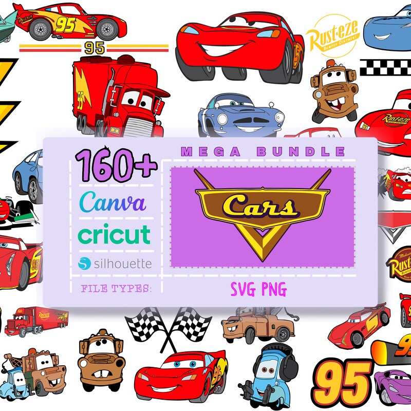 Cars Pixar - Etsy