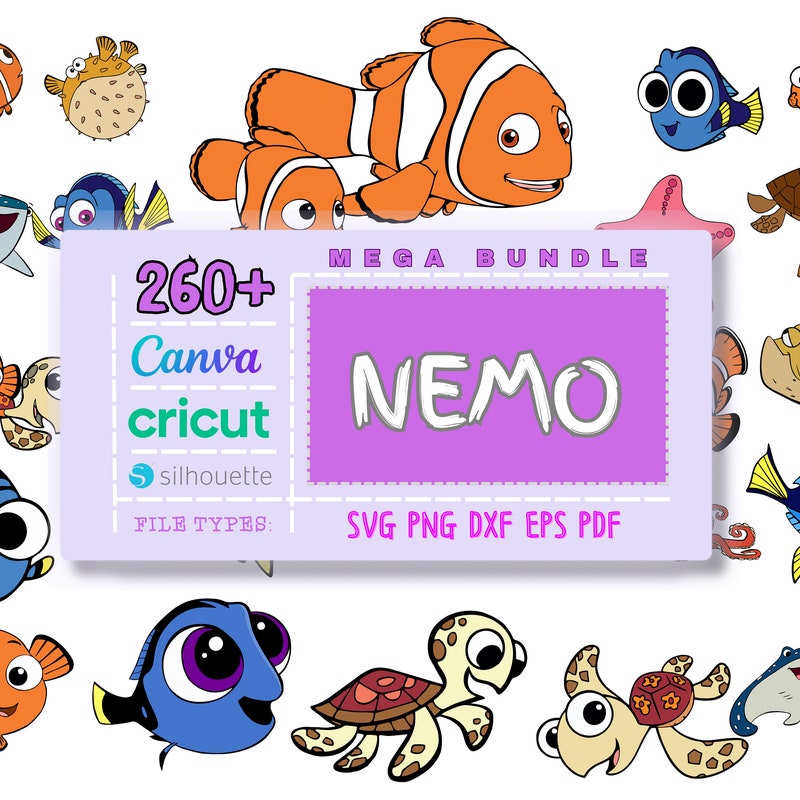 Finding Nemo Fish - Etsy