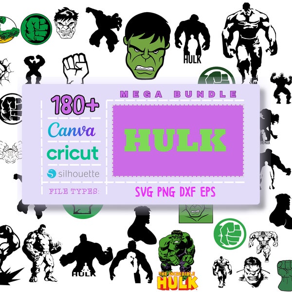 Hulk Svg - Etsy