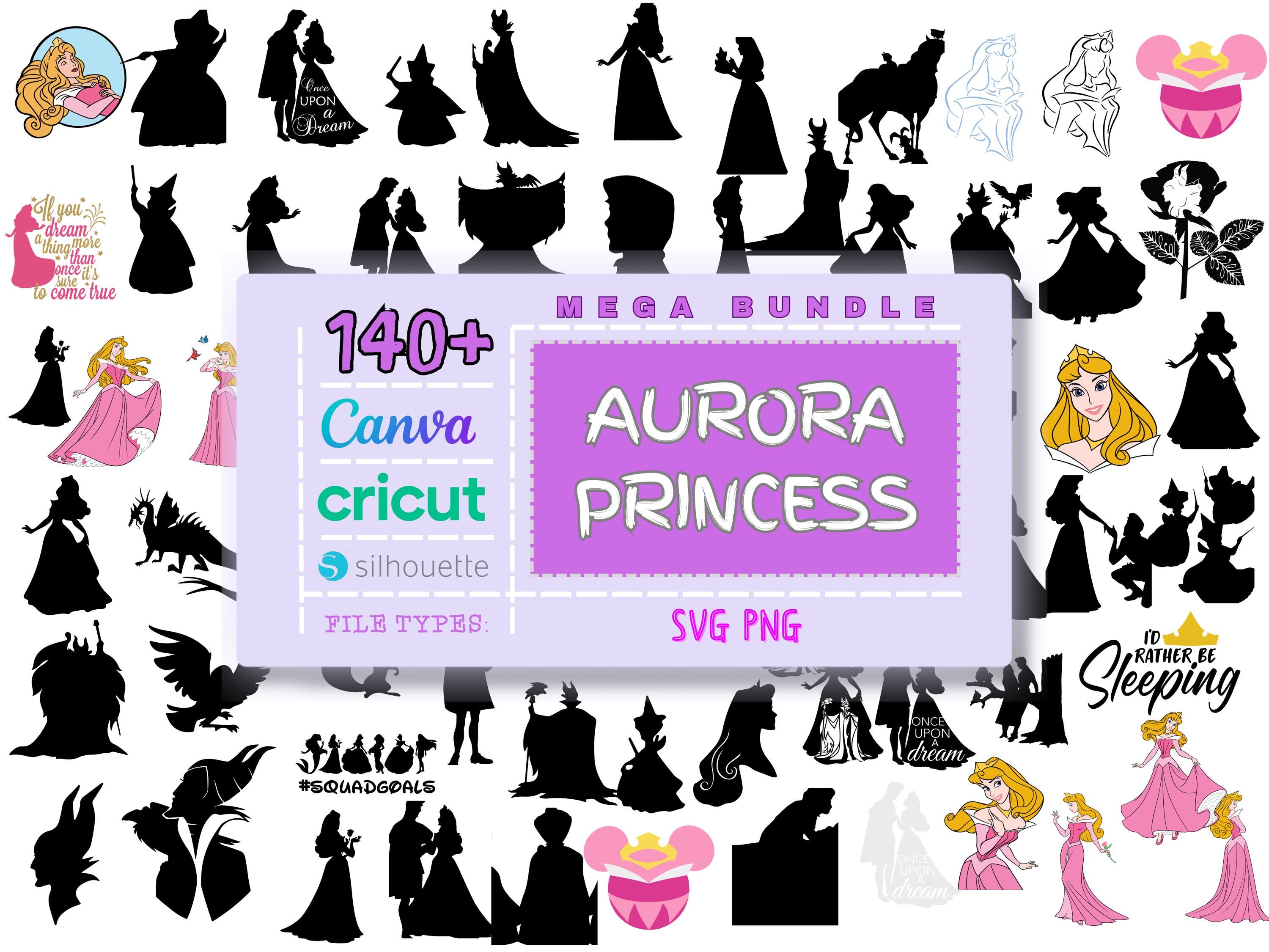 Aurora Princess Svg Bundle, Aurora Svg Bundle, Sleeping Beauty Svg ...