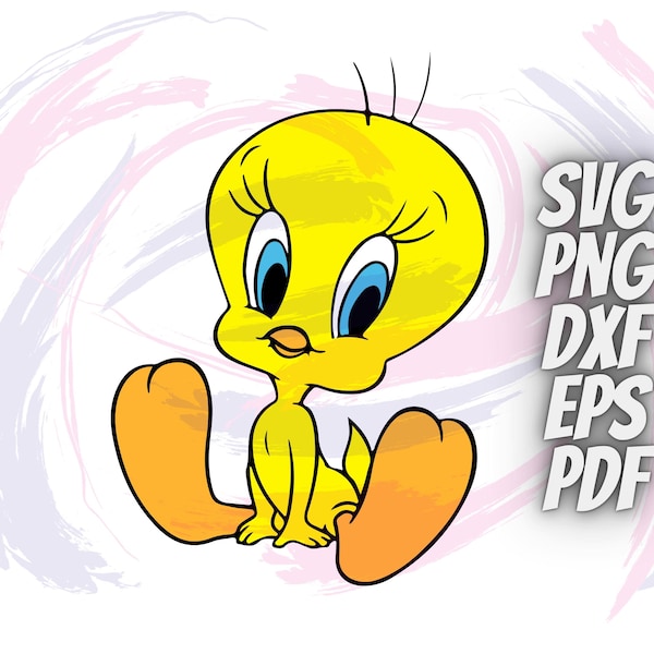 Tweety Bird Svg - Etsy